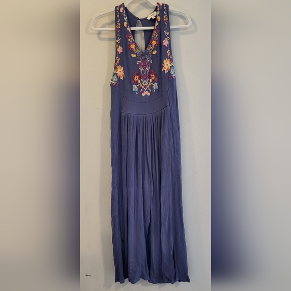 Umgee | Pants & Jumpsuits | Umgee Medium Jumpsuit Blue Chambray With ...